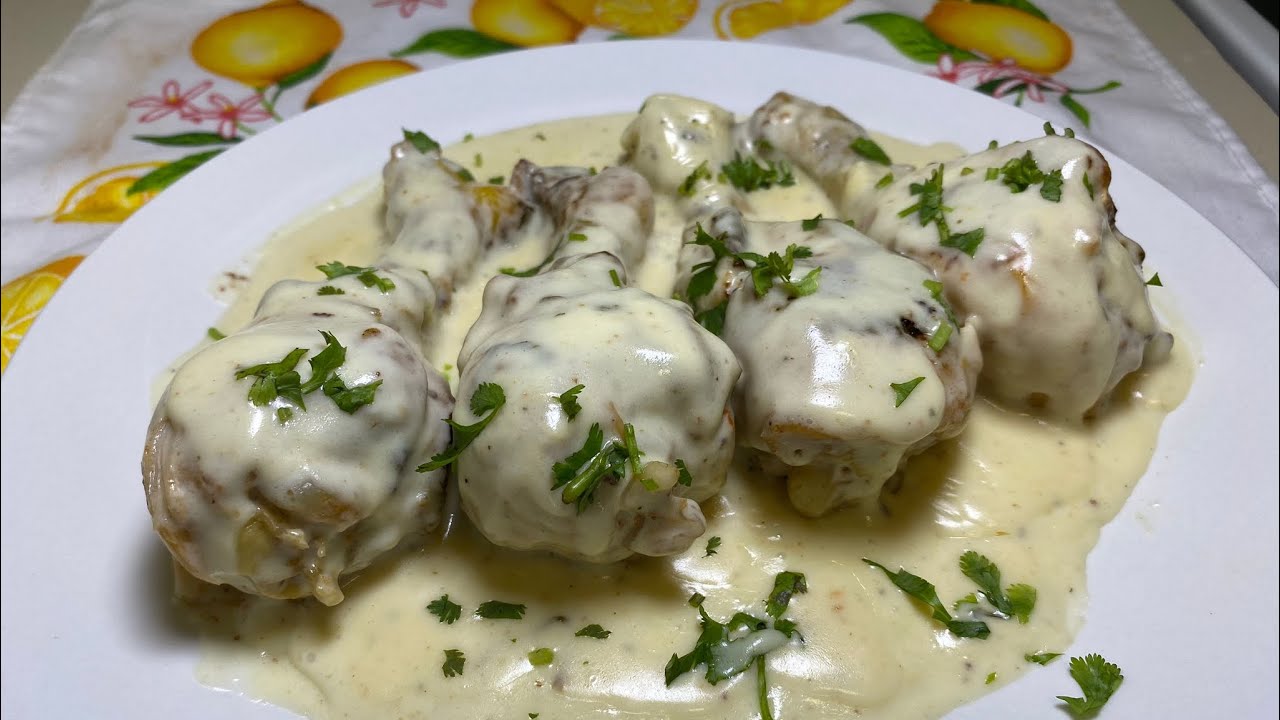 Cómo hacer POLLO en SALSA BECHAMEL | cocinando con amor en casa ️ - YouTube