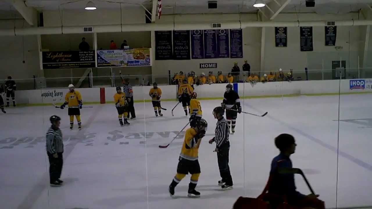 Patrick Moss's game winning goal! - YouTube