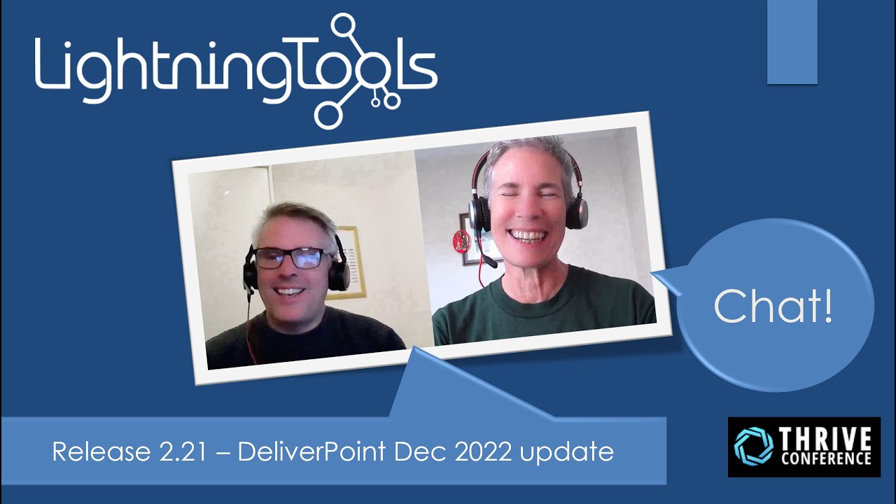 Lightning Tools Chat Release 2.21 - DeliverPoint December 2022 update ...