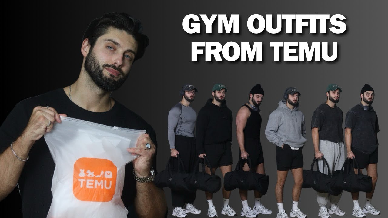 AFFORDABLE GYM OUTFITS FROM TEMU! (Temu Try On Haul) Gym Wear 2025 ...