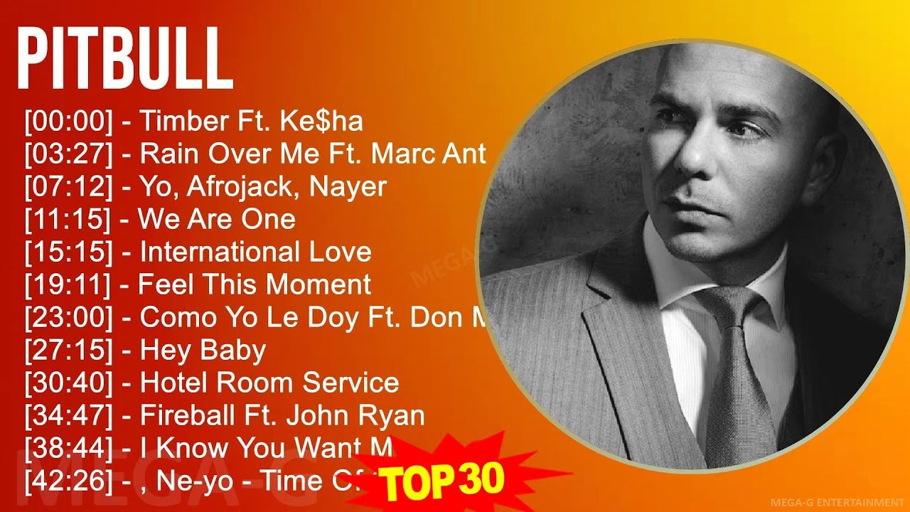 P i t b u l l MIX Greatest Hits ~ 2000s Music ~ Top Latin Rap, Latin ...