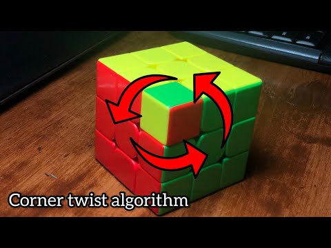 Algorithm to fix corner twist