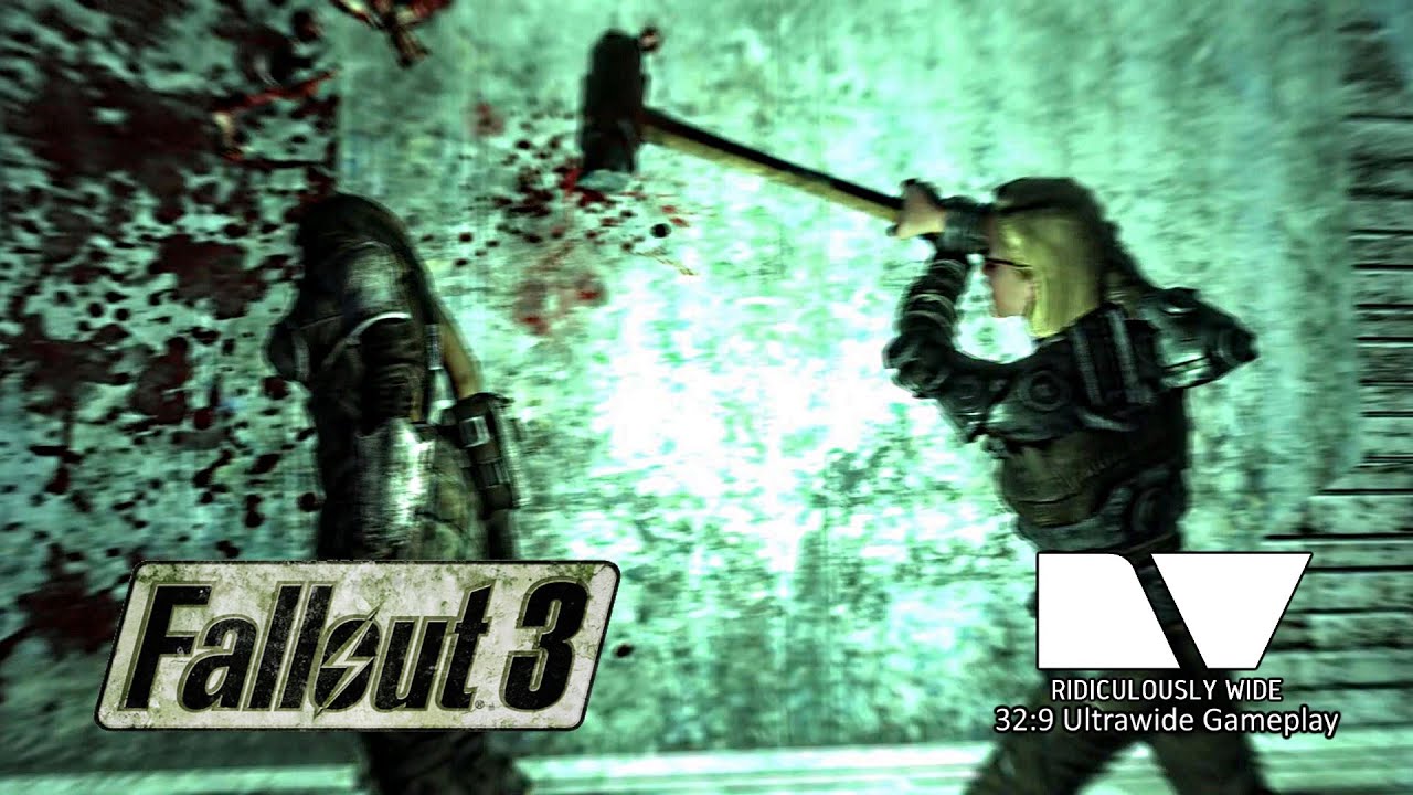 Fallout 3 (2008) Gory Stealth Kills || 32:9 Gameplay - YouTube