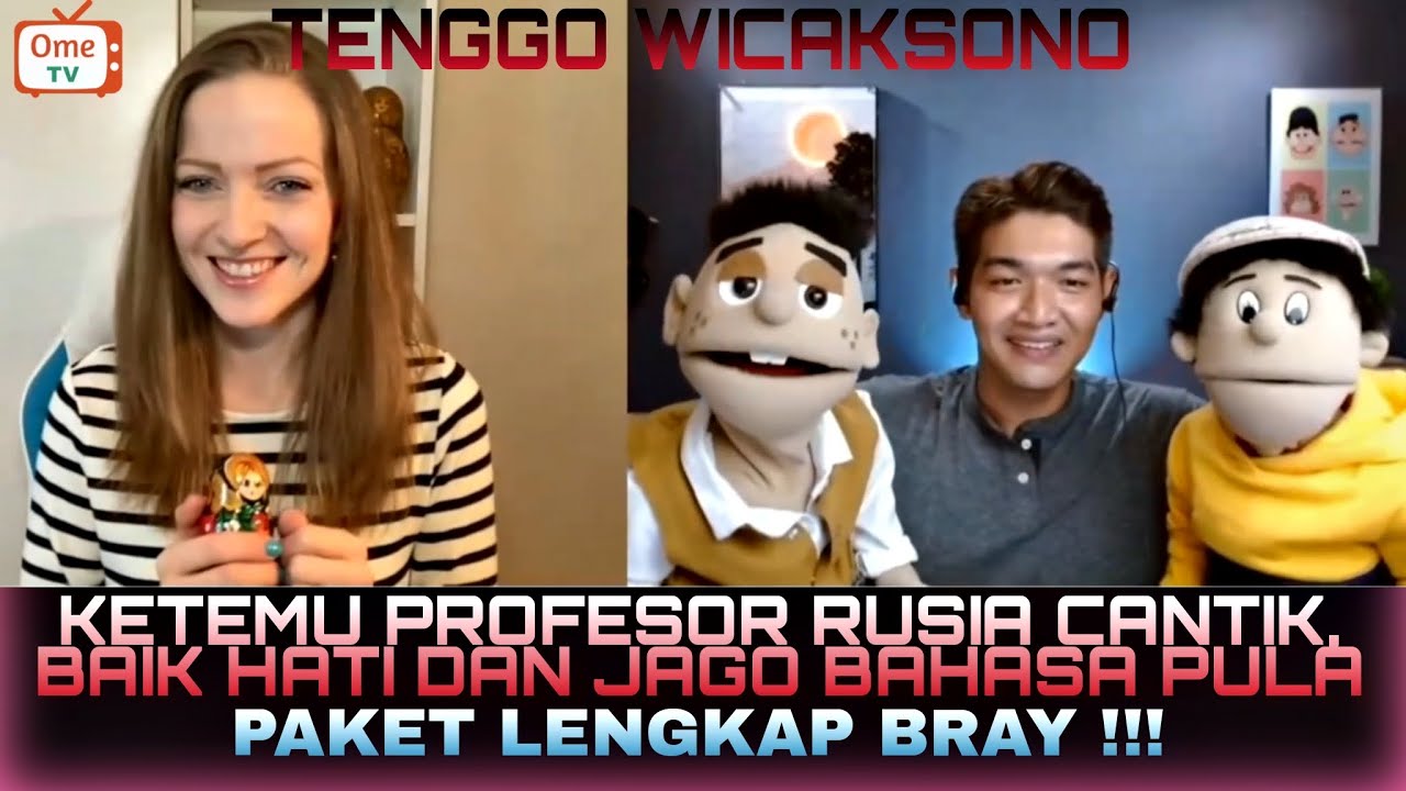 TENGGO WICAKSONO - PROFESOR RUSIA CANTIK, BAIK HATI DAN JAGO BANYAK ...
