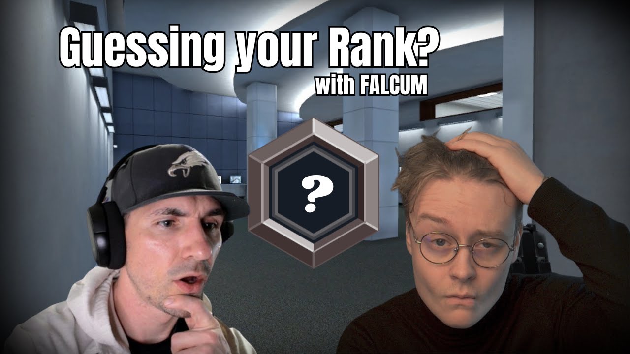 Can We Guess Your Rank? W/ @Falcum - YouTube
