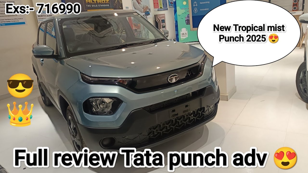 2025 New tata punch tropical mist 🥵| Full review Punch adv 1.2 😍|# ...