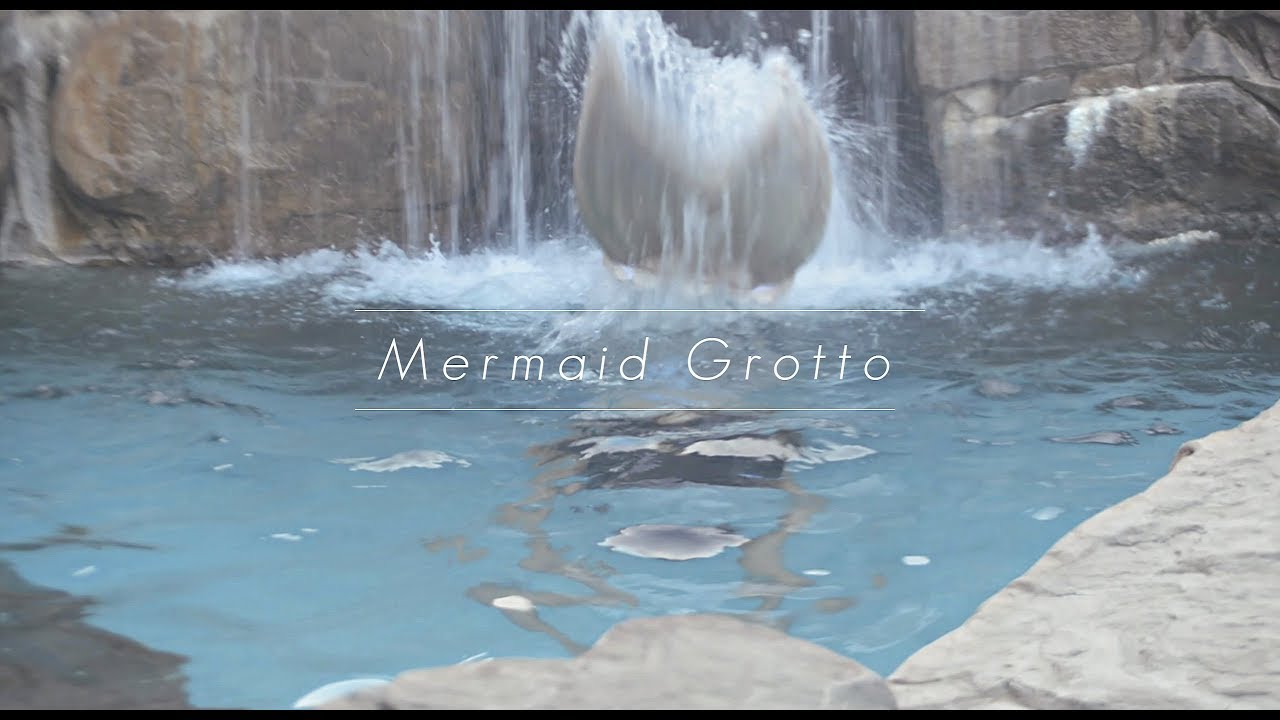 A Mermaid Swimming in a Grotto | Felicia With Fins - YouTube