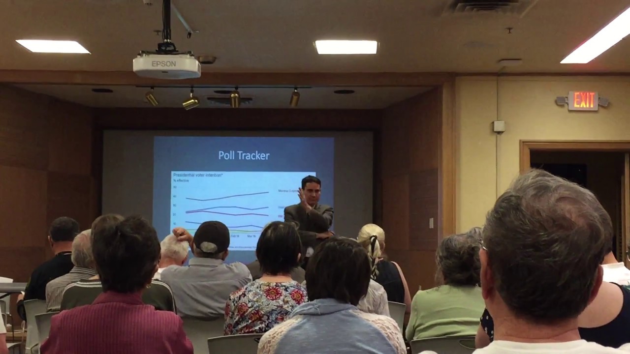Tony Payan speaking on the Mexican Election at the EP Social Justice ...