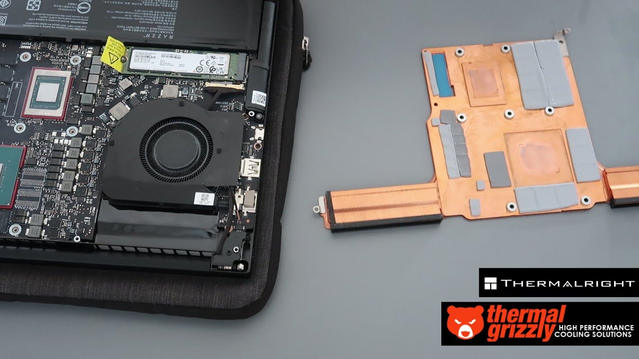 Repaste My Razer Blade 14 2021 Thermal Issue - YouTube