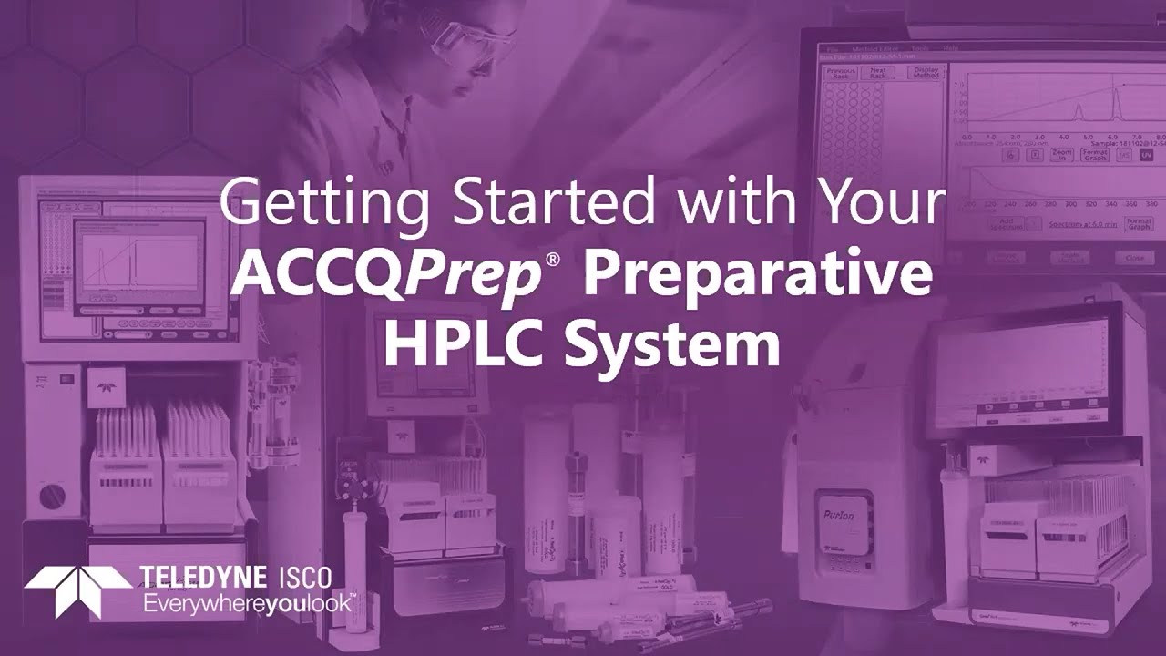 Getting started with your ACCQPrep® preparative HPLC system - YouTube