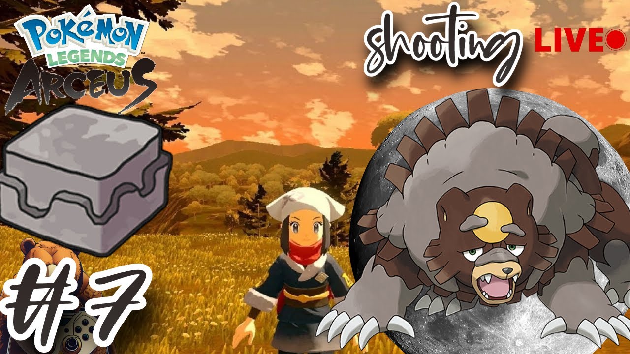 Peat Block and Ursaluna hunt! (Ep#7)🔴 Pokemon Legends Arceus Longplay ...