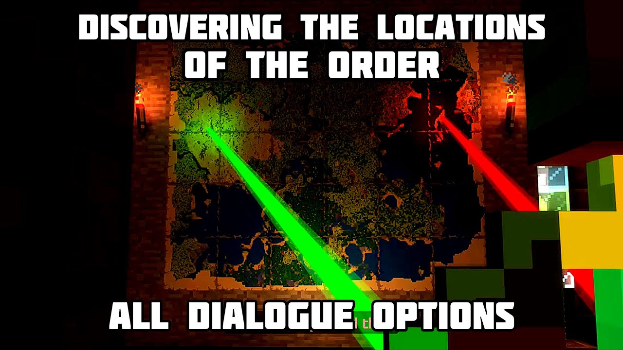 Discovering the locations of the Order - All dialogue options in ...