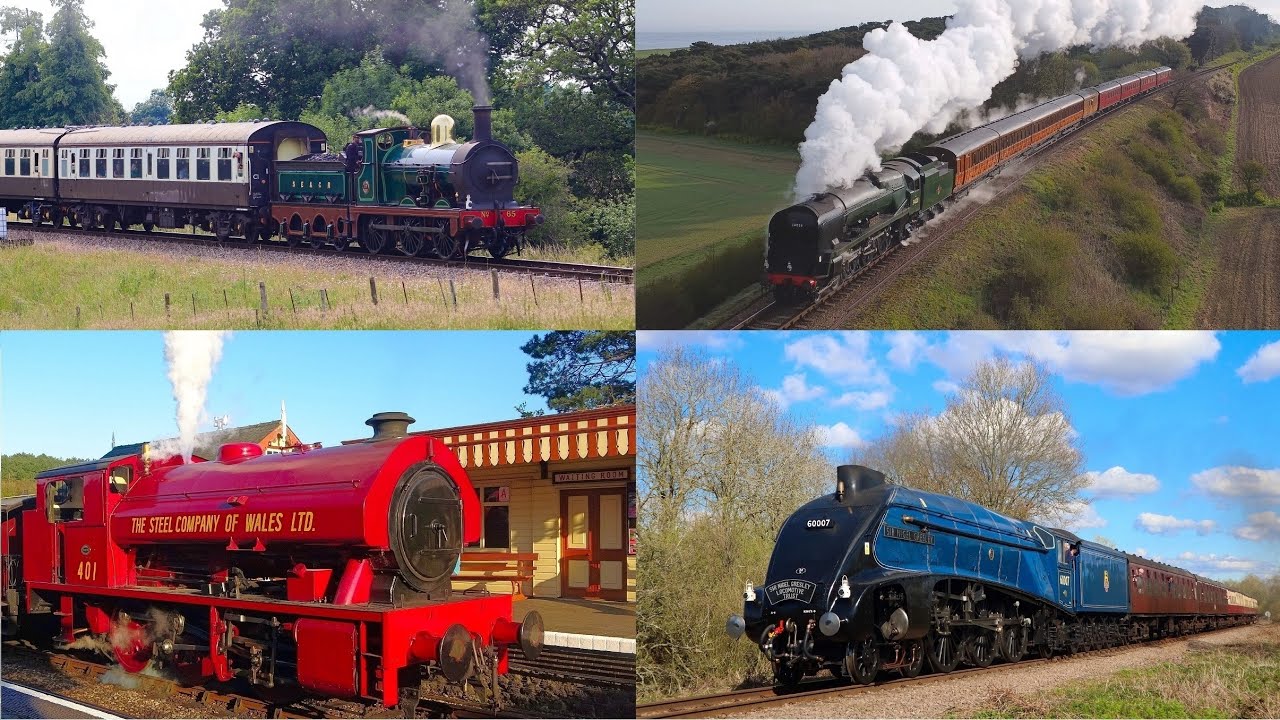 RTP Media's 2023 Steam Locomotive Highlights | UK Heritage Railways ...