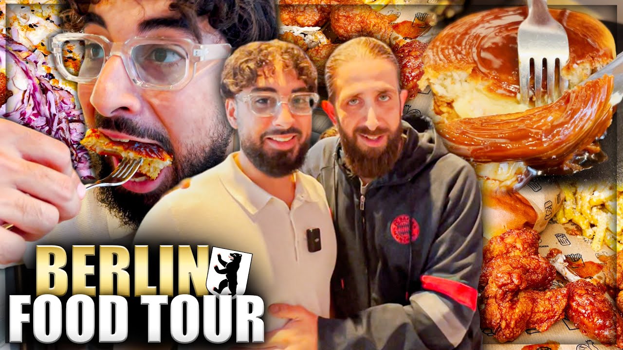Das BESTE essen in Berlin 🐔😋 XXL Food Tour | Laso - YouTube