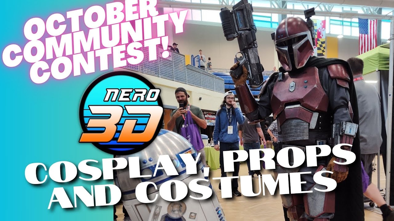 Cosplay, Props and Costumes! - OCTOBER COMMUNITY CHALLENGE #livestream ...