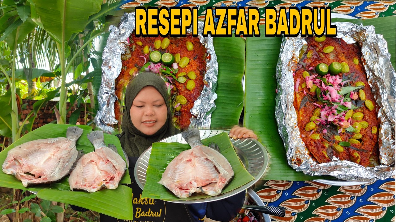 MASAK BERSAMA @AzfarBadrul IKAN BAKAR BERSAMBAL PETAI VERSI AZFAR ...
