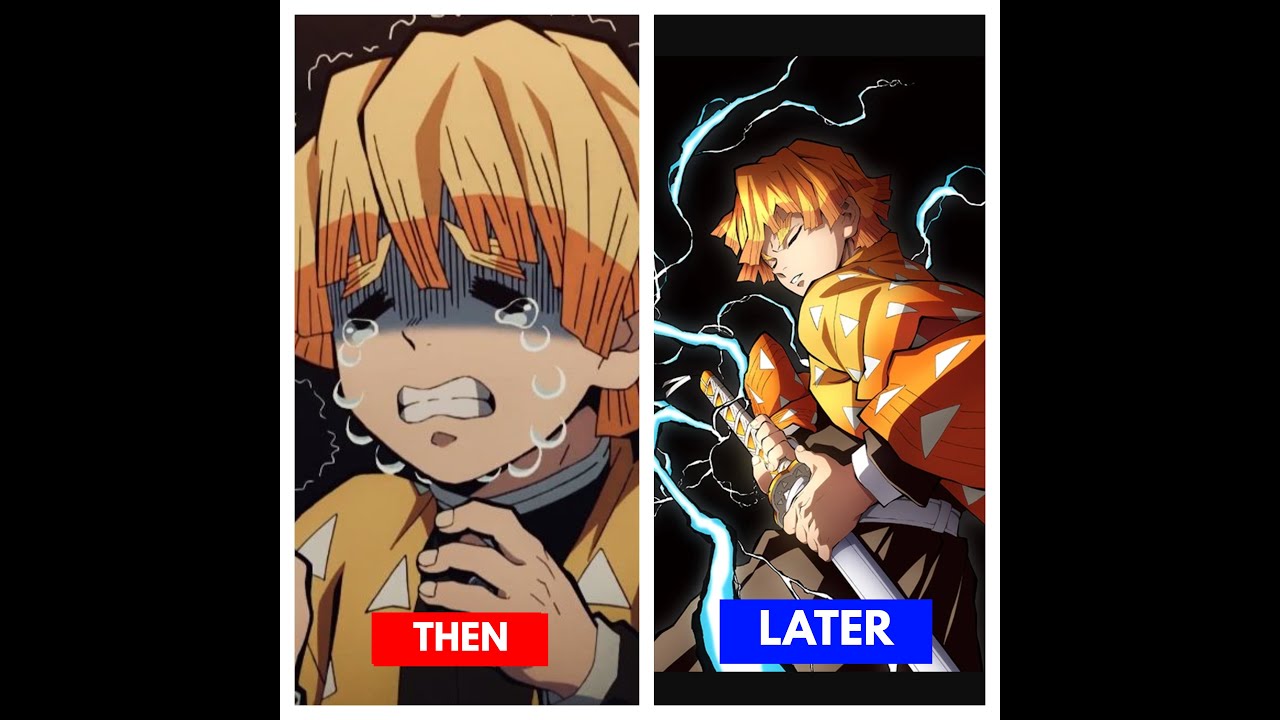 Zenitsu being a wimp and then a legend | Demon Slayer: Kimetsu no Yaiba ...