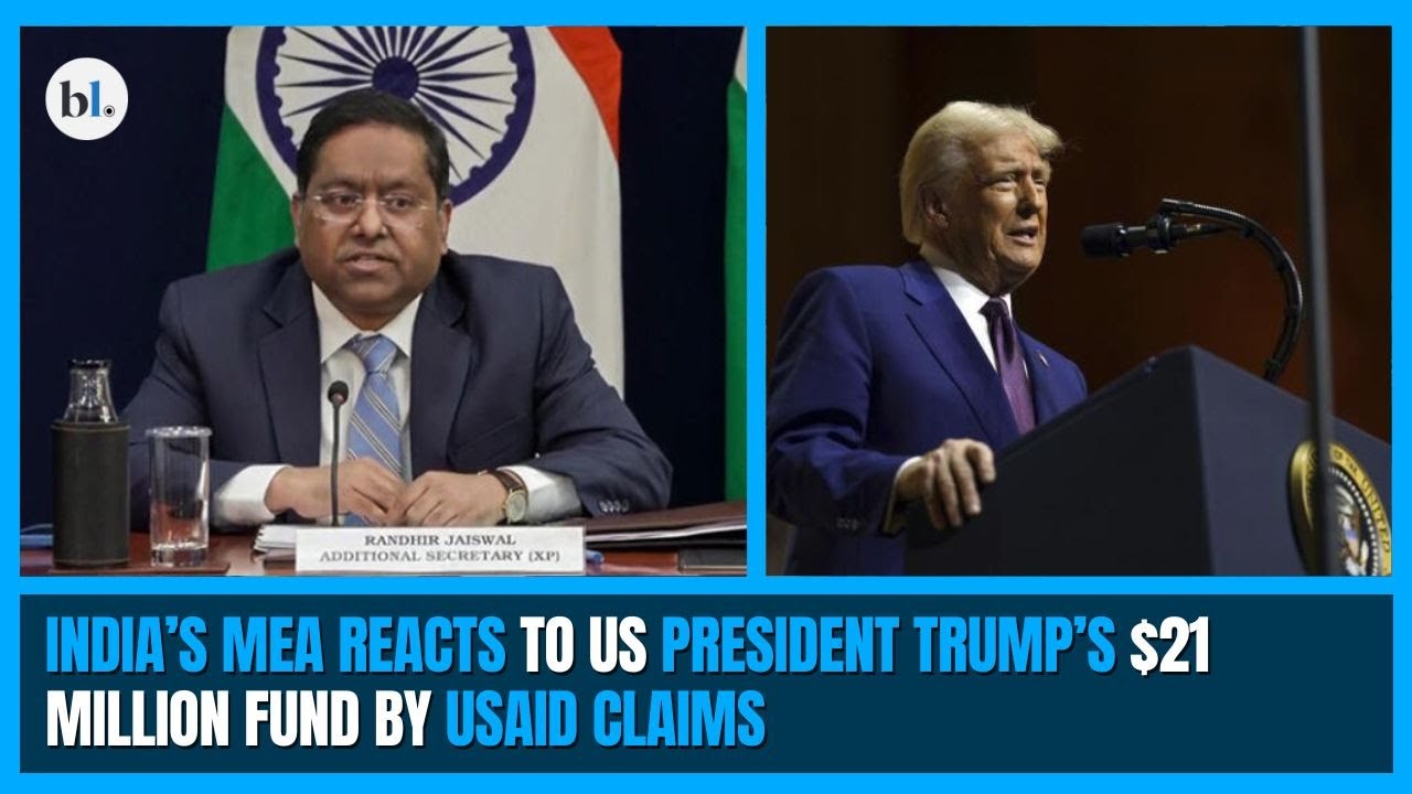India’s MEA reacts to US President Trump’s $21 million fund by USAID ...