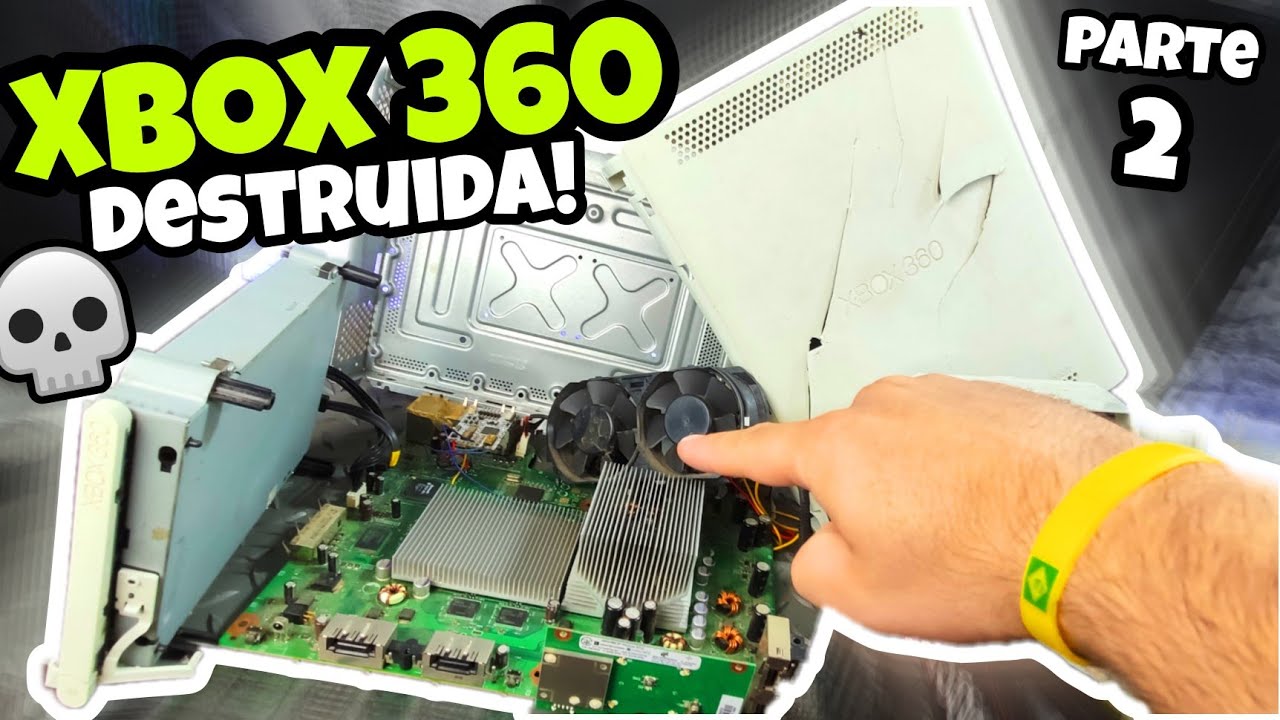 😨 Esto fue lo que pasó con la XBOX 360 DESTRUÍDA... 👈😱 - YouTube