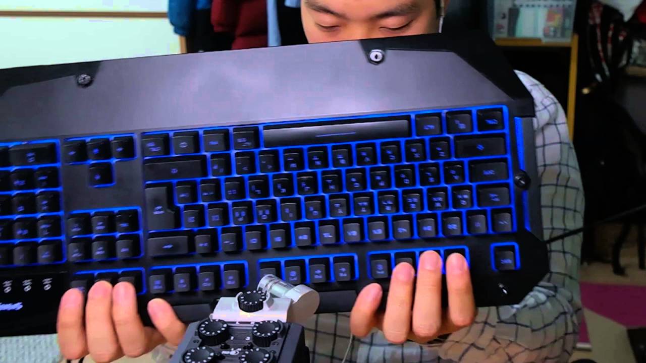 ASMR - Slow keyboard Typing sound 2 (극리얼사운드 키보드 타이핑 소리) - YouTube