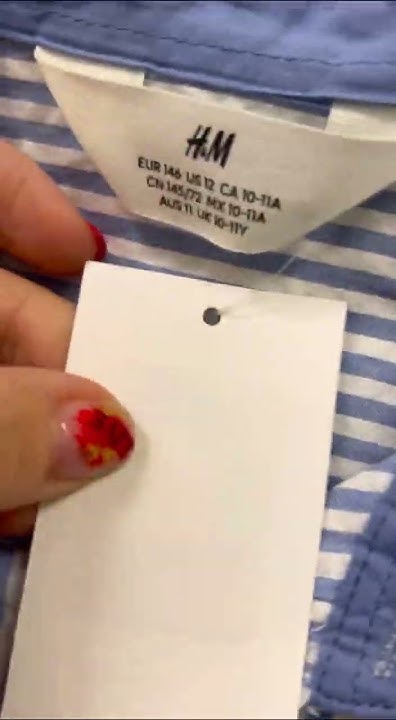 Рубашка "H&M" 110-146 на мальчика - YouTube