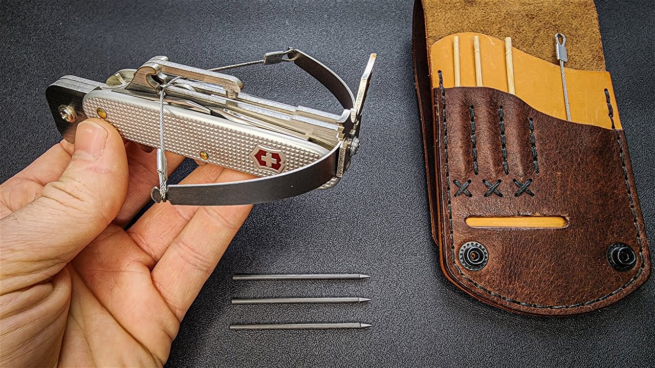 I put a CROSSBOW in a Swiss Army Knife - YouTube