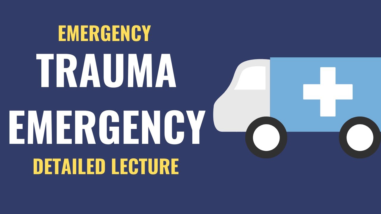 Trauma management in Emergency department - Detailed overview - YouTube