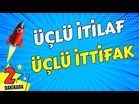 ÜÇLÜ İTTİFAK BLOKUNUN KURULMASI | ÜÇLÜ İTİLAF BLOKUNUN KURULMASI