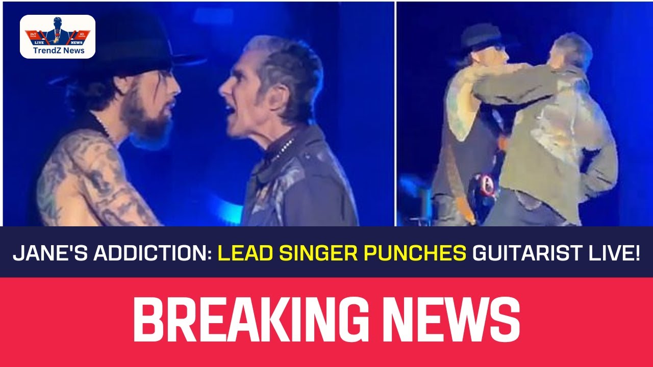 SHOCKING ROCK STAR FIGHT: Jane's Addiction Lead Singer EXPLODES on ...