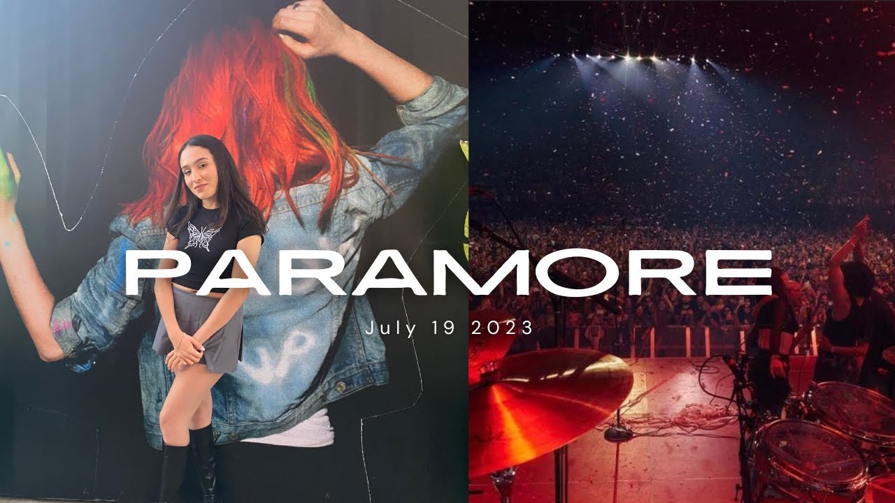 PARAMORE IN LA Night 1- Concert Vlog🤟🏼🖤 - YouTube