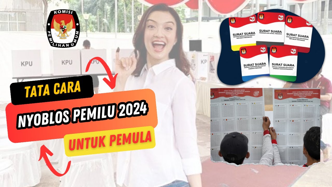 TATA CARA NYOBLOS PEMILU 2024 UNTUK PEMULA ! #pemilu #pemilu2024 - YouTube
