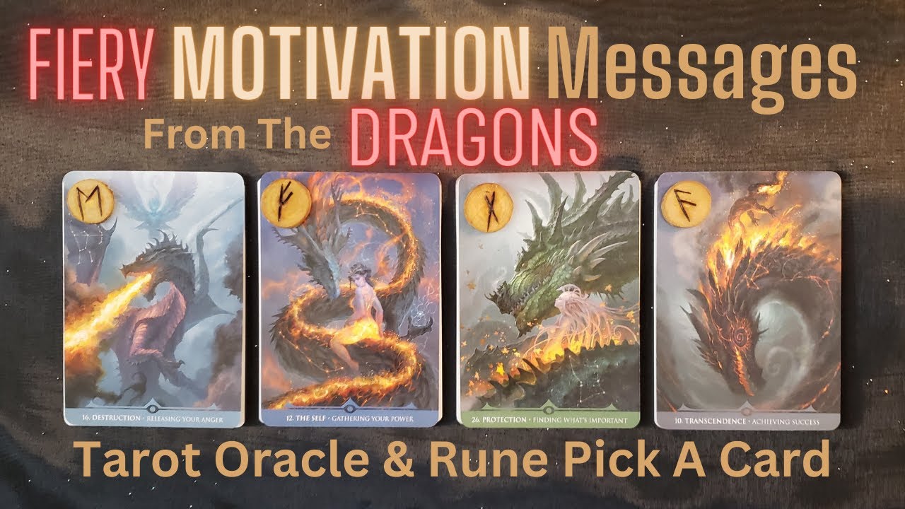 🔥Fiery Motivation Messages From The Dragons 🏡 💰🦋💗 (Timeless Tarot Pick ...