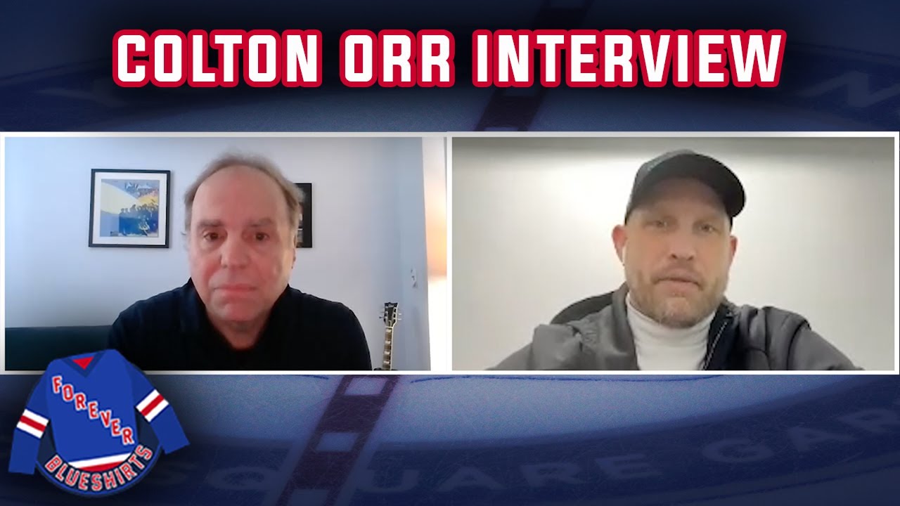 Colton Orr Talks Favorite Rangers Memories, RempeMania in New York ...