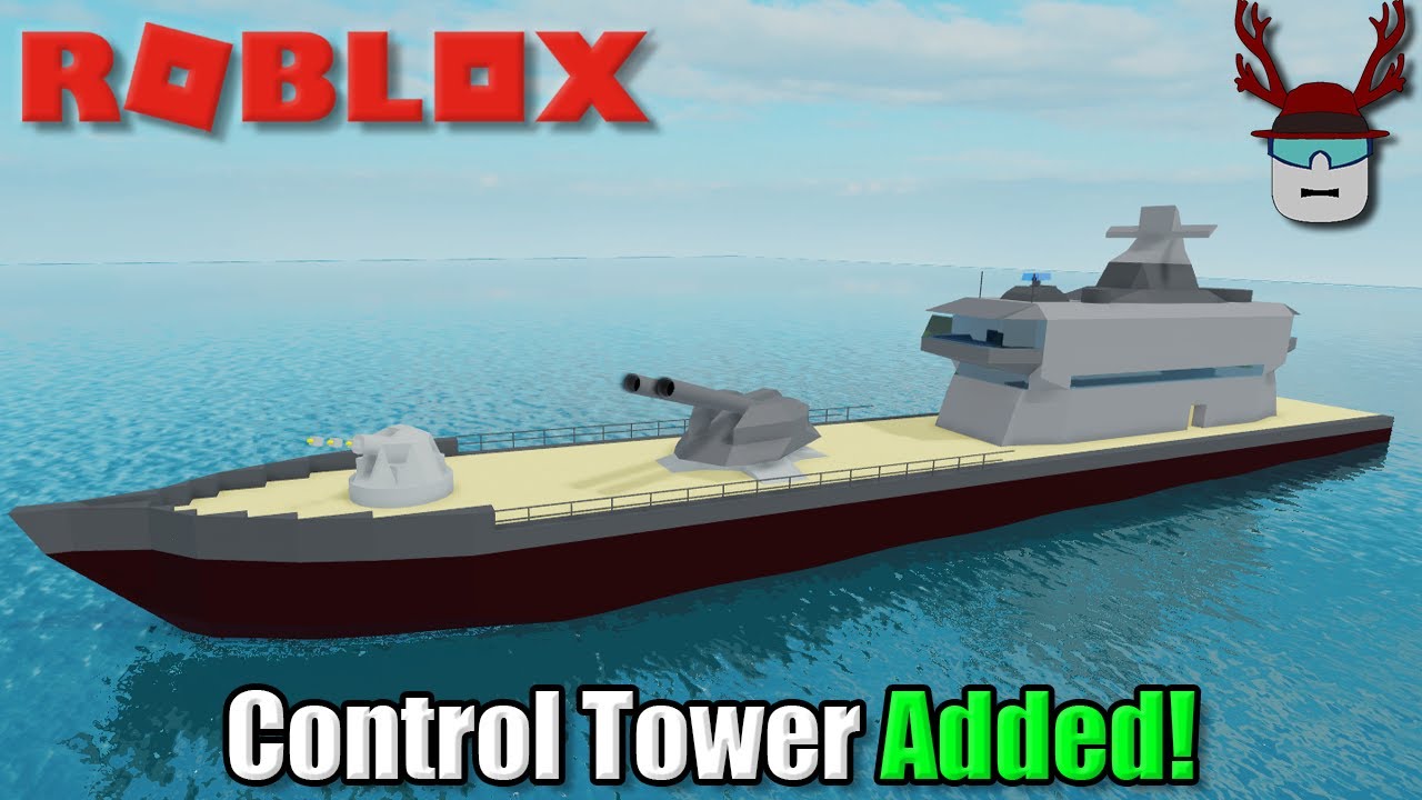 Building The Battleship's CONTROL TOWER! | Roblox Plane Crazy #91 (Part ...
