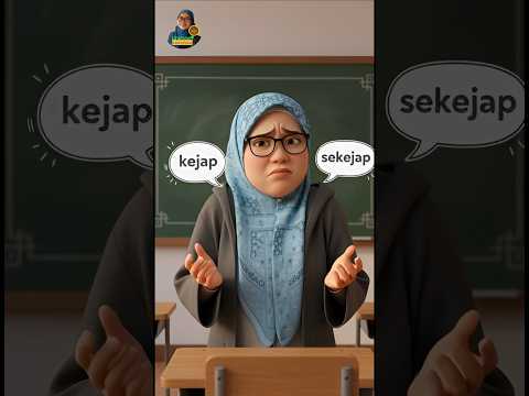 DAY 13 - Kejap vs Sekejap 🇲🇾 | Easy Malay for Beginners #ilearnmalay #learnmalay #malaylanguage
