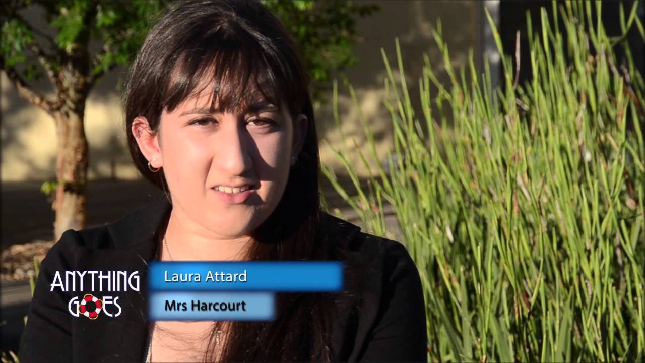 Anything Goes - St Andrew's Theatre Company - Meet Laura Attard - YouTube