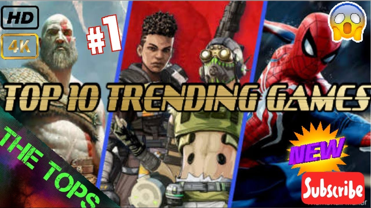 Top 10 Trending Games - YouTube