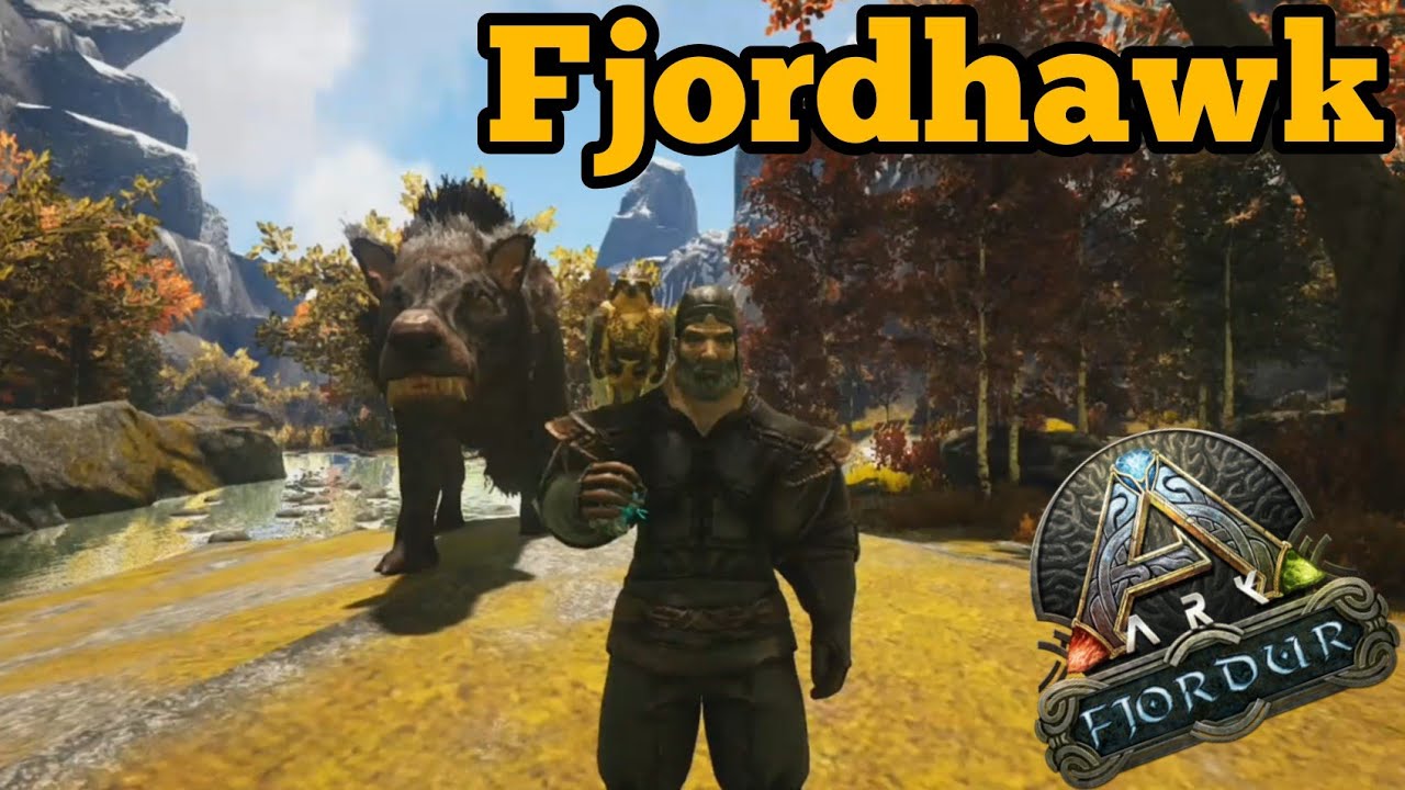 FJORDHAWK! O FALCÃO DO ARK AGORA É NOSSO! - #3 - Ark Fjordur - YouTube