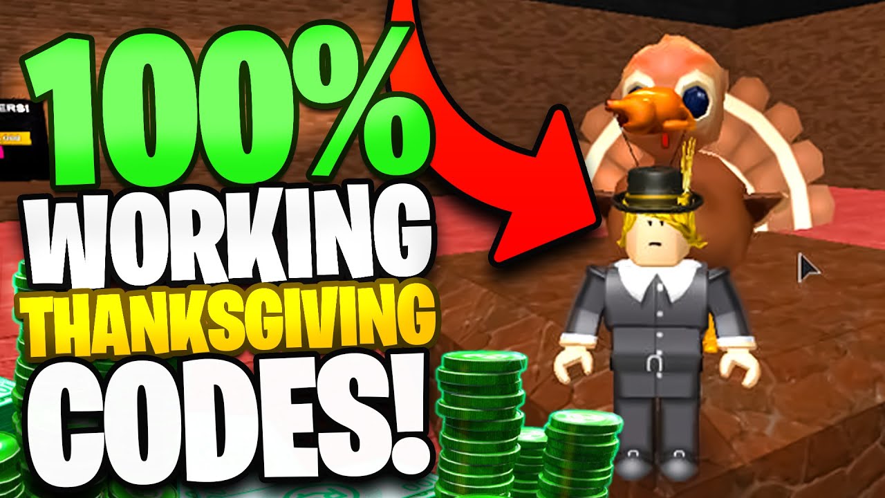 NEW Thanksgiving Roblox Promo Codes! 100% WORKING! - YouTube