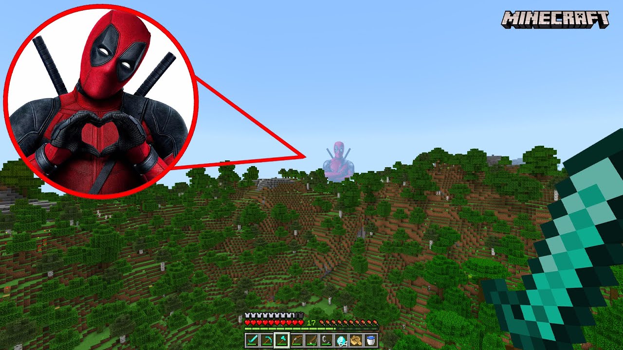 I Found Deadpool in Minecraft - YouTube