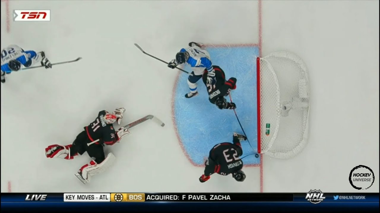 Mason McTavish UNBELIEVABLE Save and Kent Johnson GWG | WJC 2022 FINAL ...