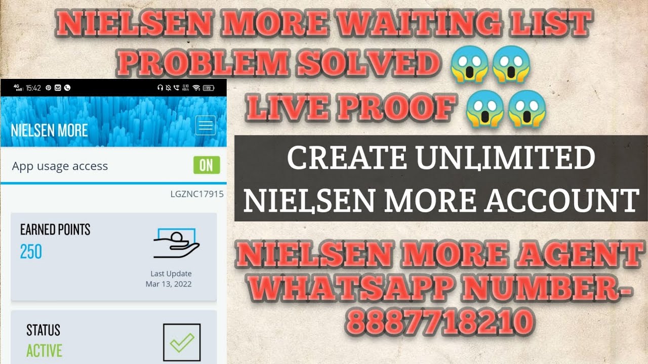 Nielsen more waiting list problem solved |waiting list problem solved ...