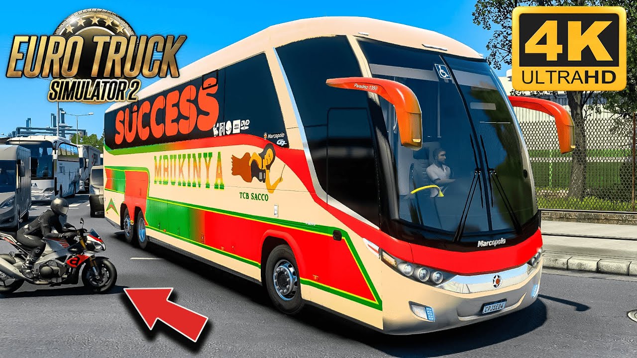 MBUKINYA POA Vs. Nduthi & Trucks: Siaya - Nairobi| [G29] ETS2 [Ultra 4K ...