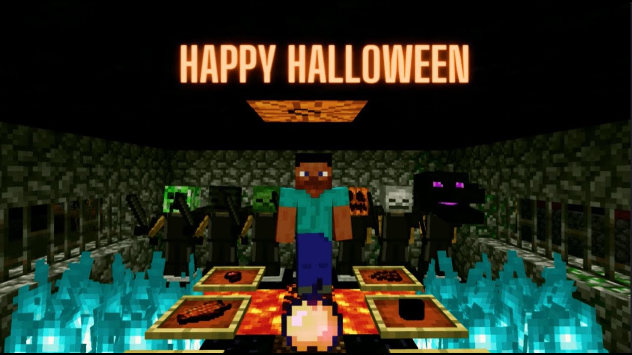 Minecraft Happy Halloween - YouTube