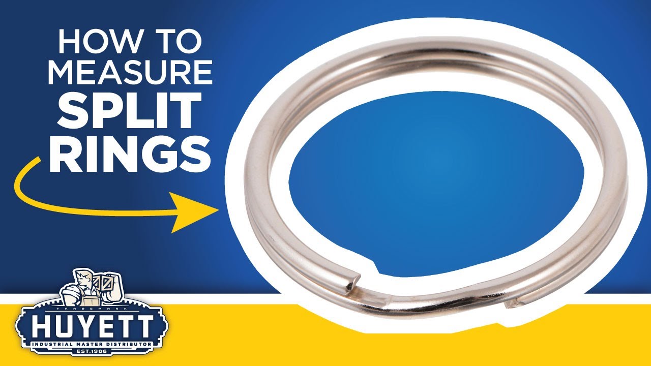 How to Measure Split Ring Cotter Pins - Huyett.com - YouTube