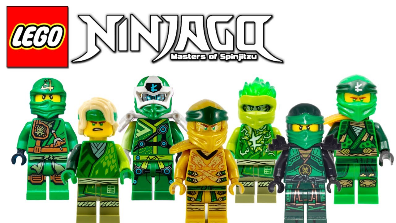 Every LEGO Ninjago Lloyd Minifigures Collection 2022 - YouTube