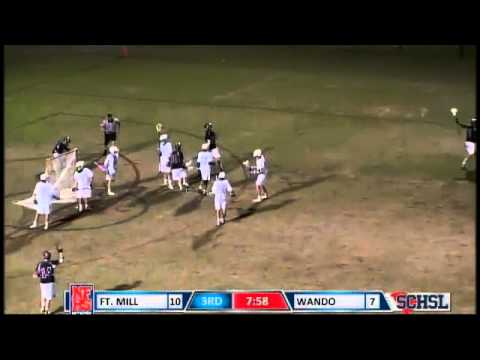 Wando #38 Tucker Dodson scores 1st goal in finals - YouTube