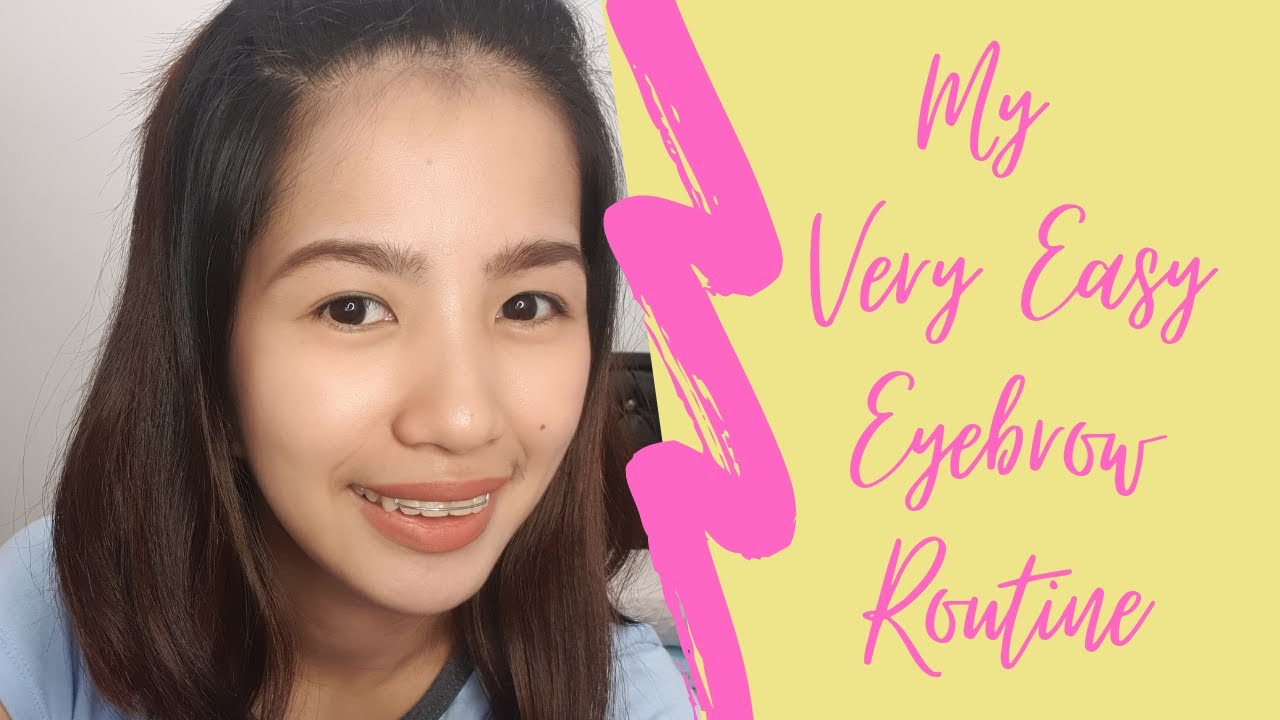 Easy Eyebrow Tutorial || Mira's Recipe and Vlogs - YouTube