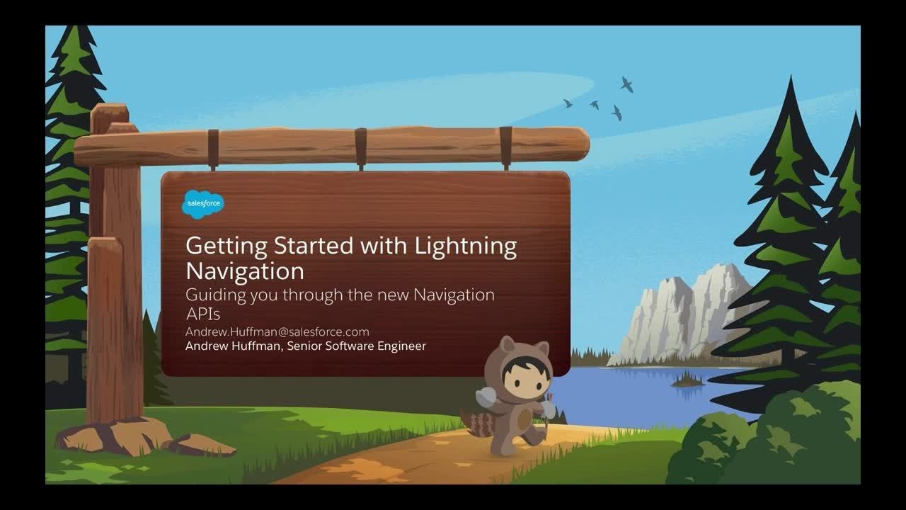 Getting Started with Lightning Navigation APIs - YouTube