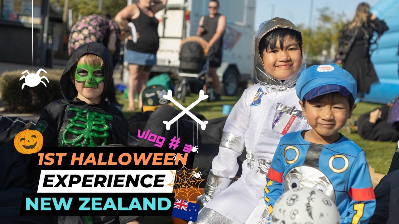 First Halloween experience in New Zealand | Richmond, Tasman - YouTube